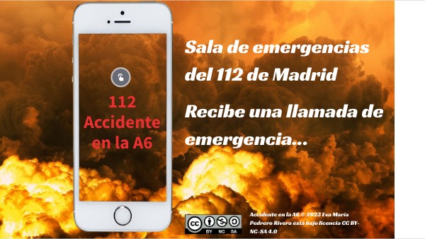 112 Accidente en la A6 | Genially