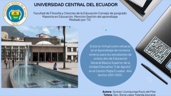 PRESENTACIÓN ROCIO SUNTAXI3 | Genially