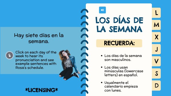 Días de la semana | Genially