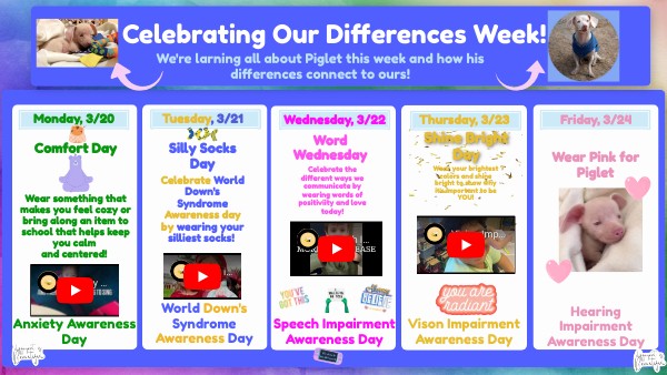 2023 Celebrating Our Differences Week | Genially