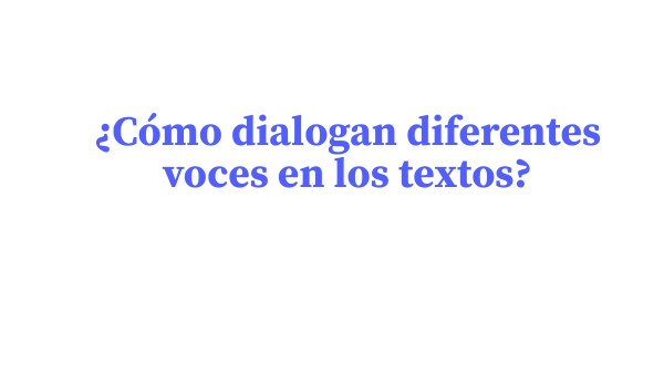 Intertextualidad | Genially