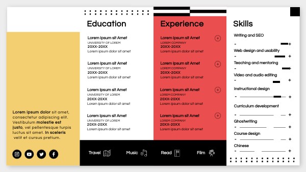 CV COMPACT | Genially