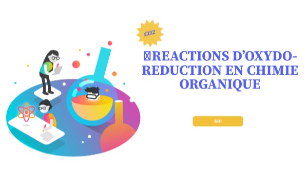 Oxydo-réduction en chimie organique | Genially