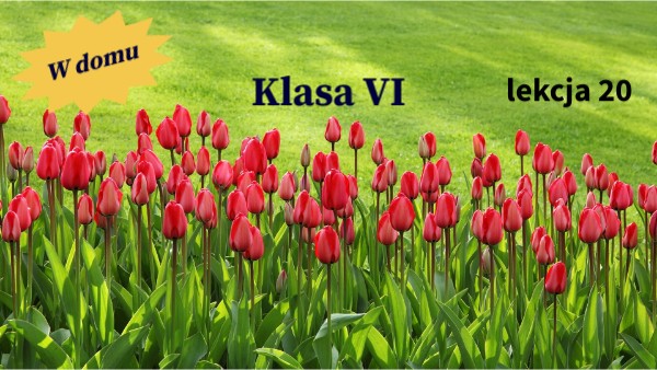 Praca domowa/Klasa VI/lekcja 20 | Genially