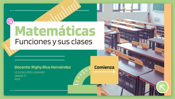 Funciones y sus clases | Genially
