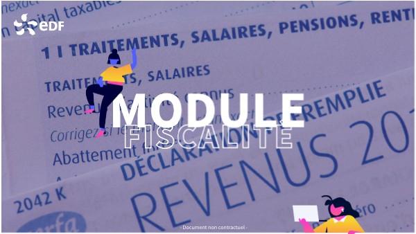 GROUPE EDF MODULE FISCALITE | Genially