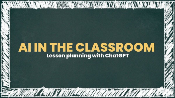 AI in Education | Lesson Plan