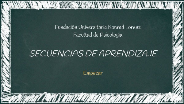 SECUENCIAS DE APRENDIZAJE | Genially