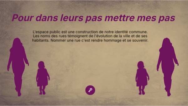 Dans leurs pas mettre mes pas