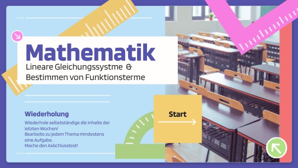 LGS und Funktionsterme | Genially