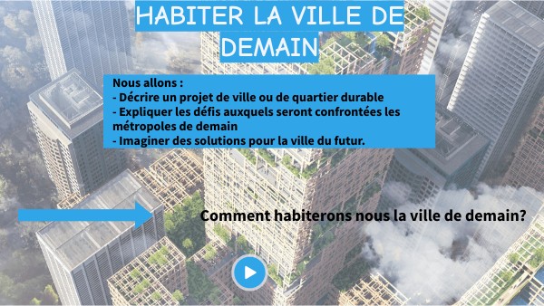 6EMES HABITER LA VILLE DE DEMAIN | Genially