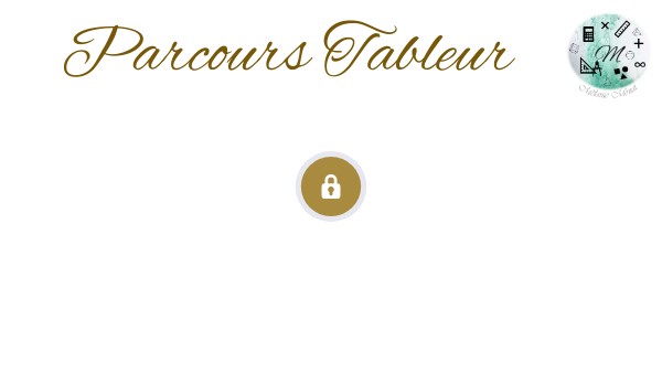 PARCOURS TABLEUR 4e | Genially