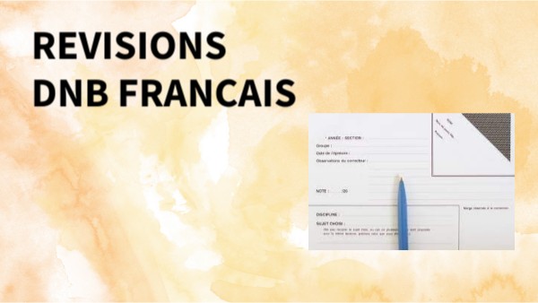 Révisions DNB | Genially