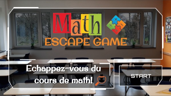 Escape game classe de math | Genially