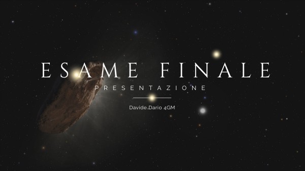 Presentazione di esame finale | Genially