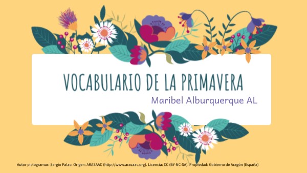 PRESENTACIÓN VOCABULARIO FLORES | Genially