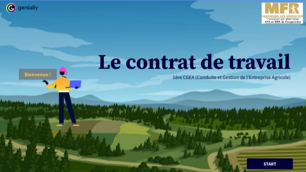 Le contrat de travail | Genially