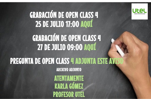 Grabación de open class 4_EDA | Genially