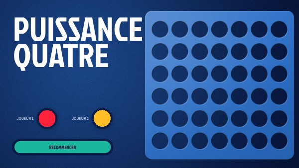 JOUONS À PUISSANCE 4