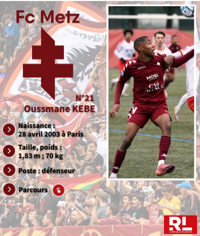 FC METZ - Oussmane Kebe | Genially