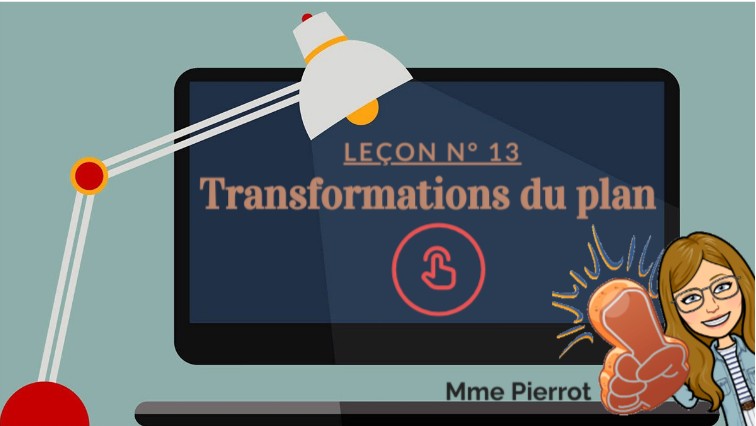 Leçon N 10 Transformations Du Plan Genially