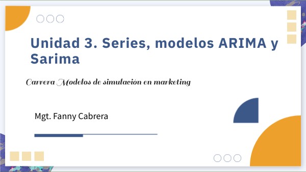 Unidad III Mod de simulación | Genially