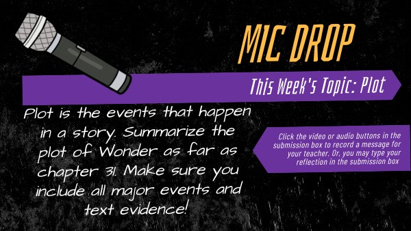 Mic Drop- Topic 7