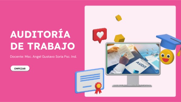 AUDITORIA DE TRABAJO | Genially