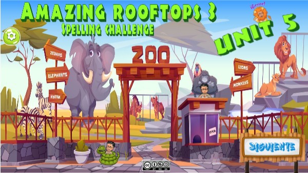 Rooftops 3 unit 5 spelling | Genially