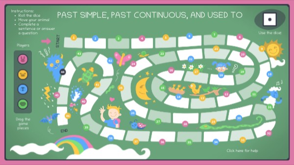 Past Simple, Past Continuous & Used To | Genially
