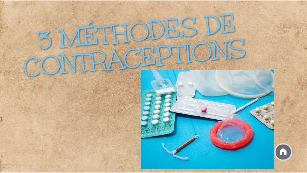 METHODES DE CONTRACEPTION
