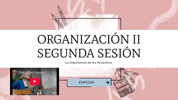 ORGANIZACION II - Segunda Sesión | Genially