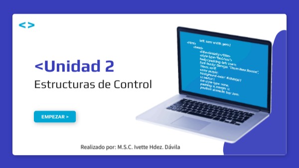 Estructuras de Control | Genially