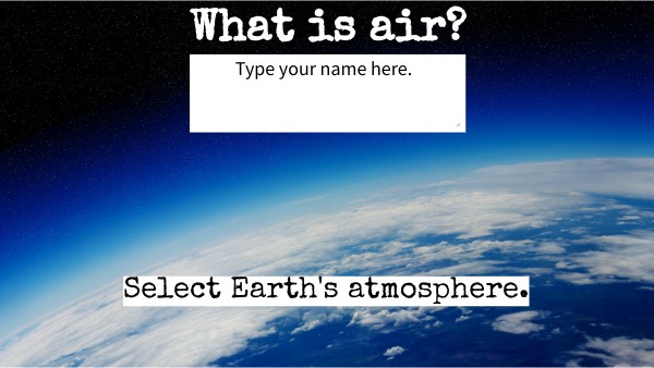 What is air? | Genially