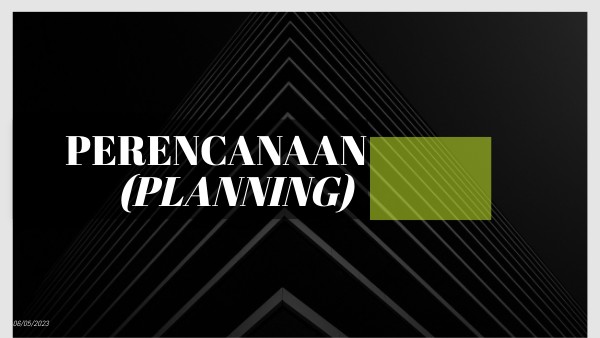 Perencanaan (planning) | Genially
