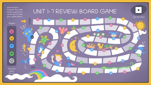 Unit 1-7 Review: Board Game | Genially