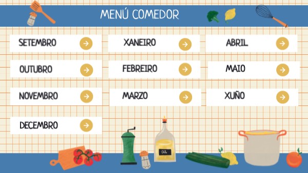 MENÚ COMEDOR
