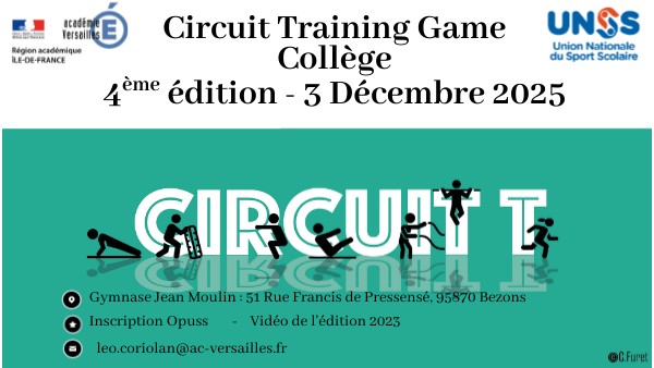 Circuit Training Game | Genially
