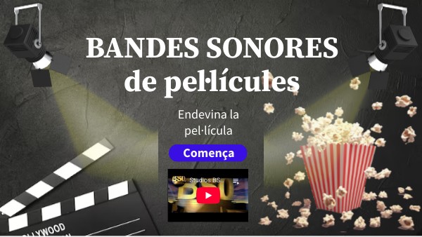 Endevina la BSO | Genially