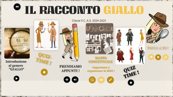 IL RACCONTO GIALLO | Genially