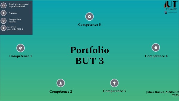 Julien Brisset BUT CS 2024 | Genially