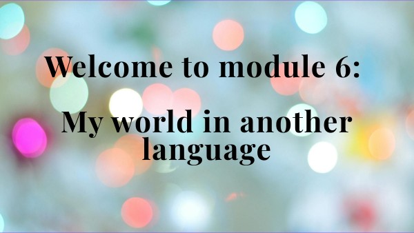 WEEK 1, SESSION 1 | Genially