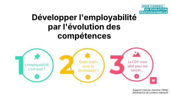 Développer l'employabilité par l'évolution des compétences