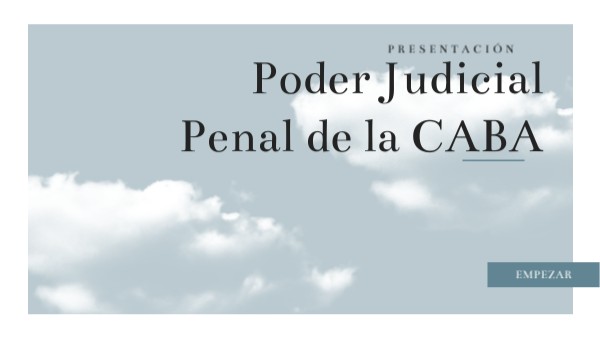 PRESENTACIÓN Poder Judicial Penal CABA | Genially
