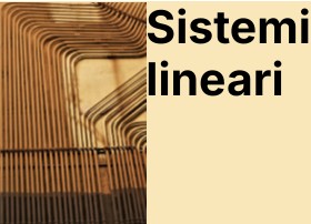 SISTEMI LINEARI | Genially