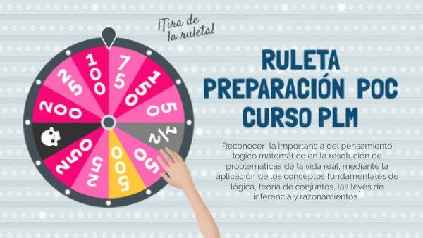 RULETA POC PLM | Genially
