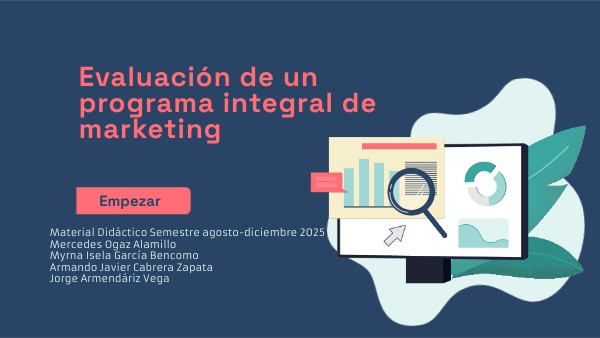 EVALUACIÓN DE UN PROGRAMA DE CIM | Genially