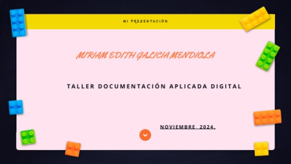 PRESENTACIÓN MIRIAM | Genially