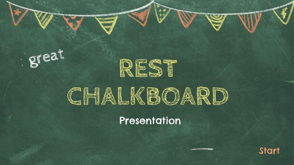 ANIMATED CHALKBOARD PRESENTATION | Genially