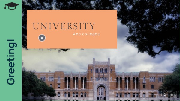 INT 1/W2/D5 - The University | Genially